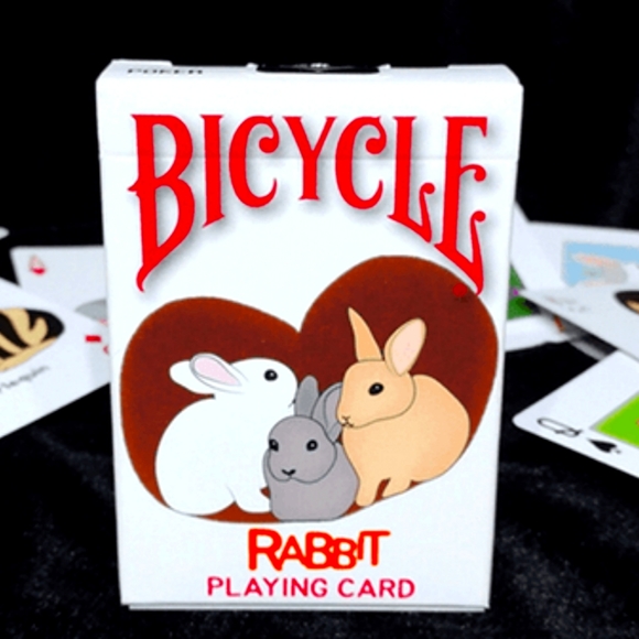 BICYCLE BRAND PLAYING CARDS | Games | Rare Bicycle Rabbit Playing Cards ...